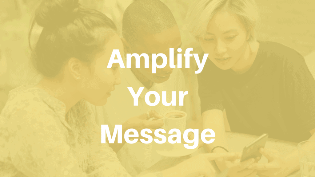 Amplify your message across multiple channels – Rocket Fuel Strategy